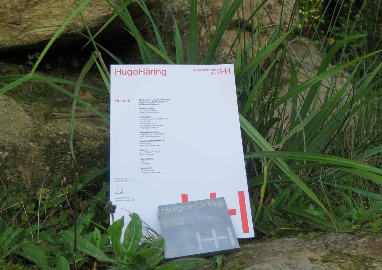 Unser NEUBAU gewinnt den Hugo Häring Preis 2023 | WaldHaus-Freiburg